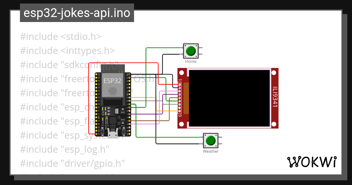 Smartwatch Wokwi Esp32 Stm32 Arduino Simulator