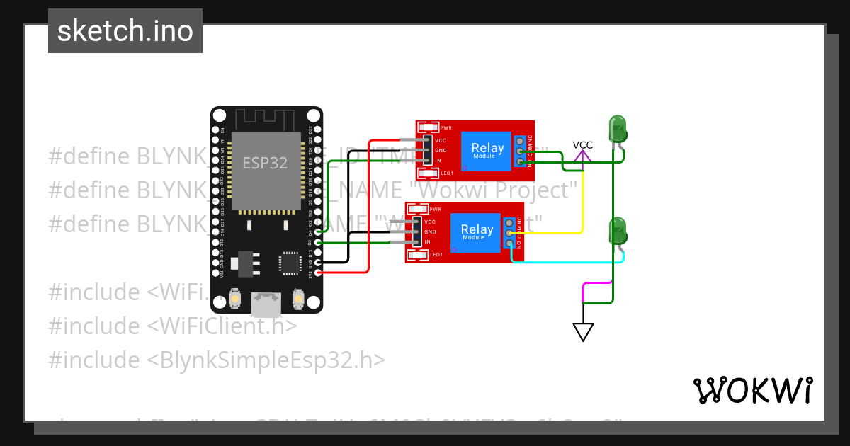 wokwi blynk project - Wokwi ESP32, STM32, Arduino Simulator