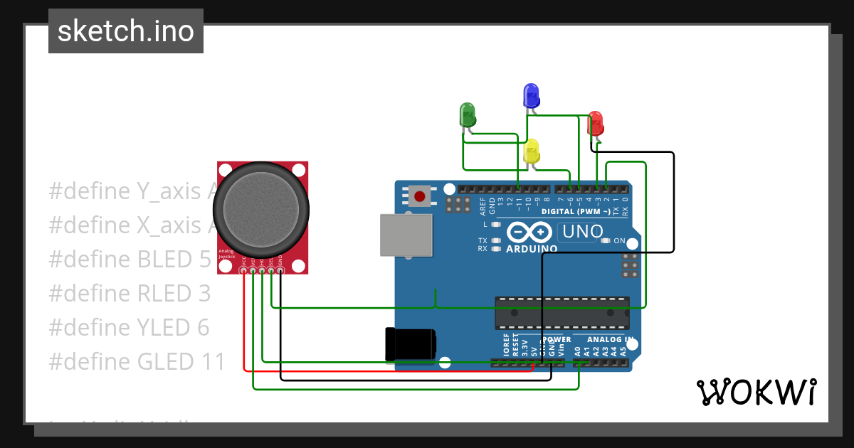 JOYSTICK_CONTROL - Wokwi ESP32, STM32, Arduino Simulator