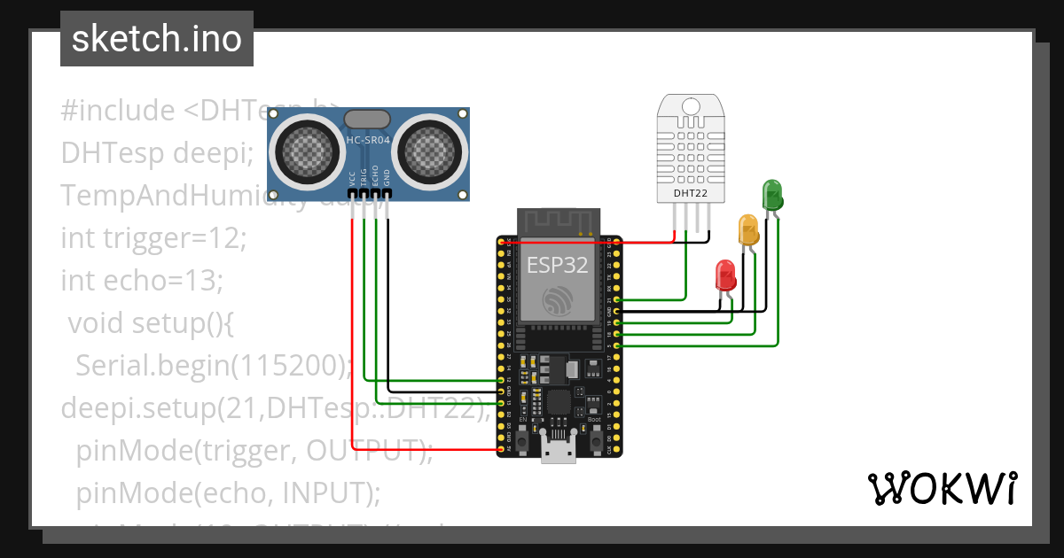 Dhtesp Project Wokwi Esp32 Stm32 Arduino Simulator 