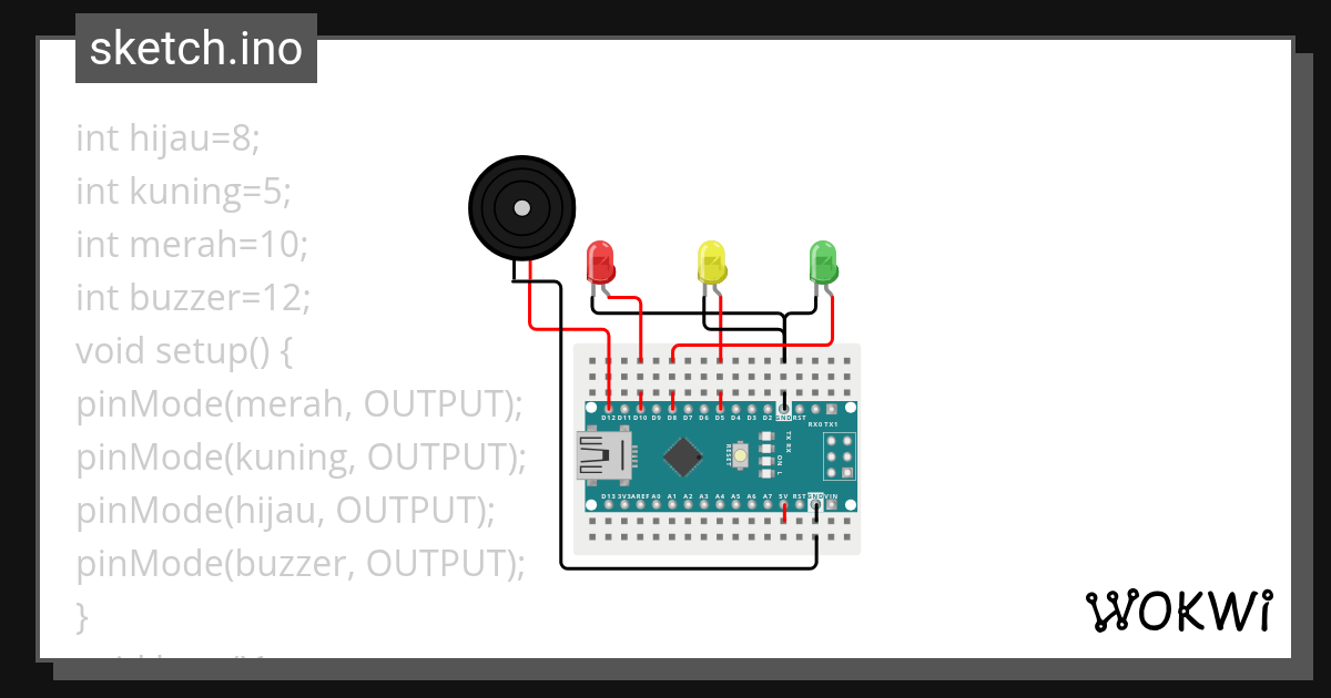 Robotik Wokwi Esp32 Stm32 Arduino Simulator 