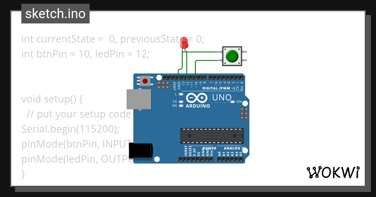 Debounce Copy - Wokwi ESP32, STM32, Arduino Simulator