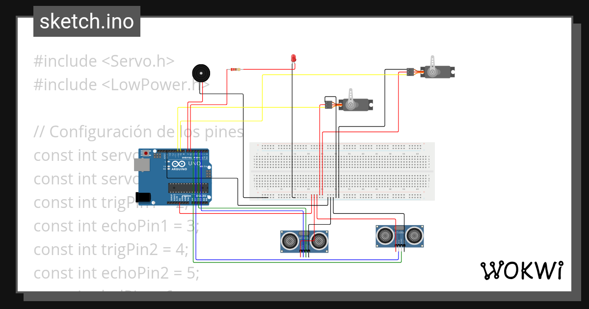 TP PARCIAL - VIAS DEL TREN - V1 - Wokwi ESP32, STM32, Arduino Simulator