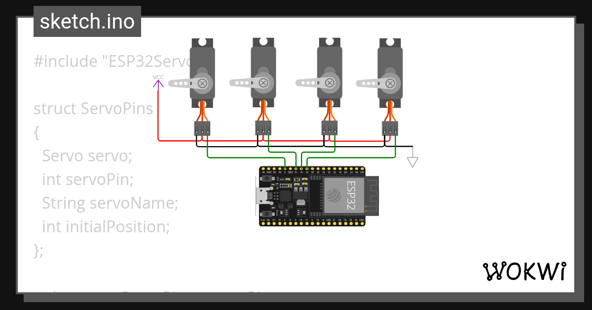 MCT_Robotica_MEARM_v1 - Wokwi ESP32, STM32, Arduino Simulator
