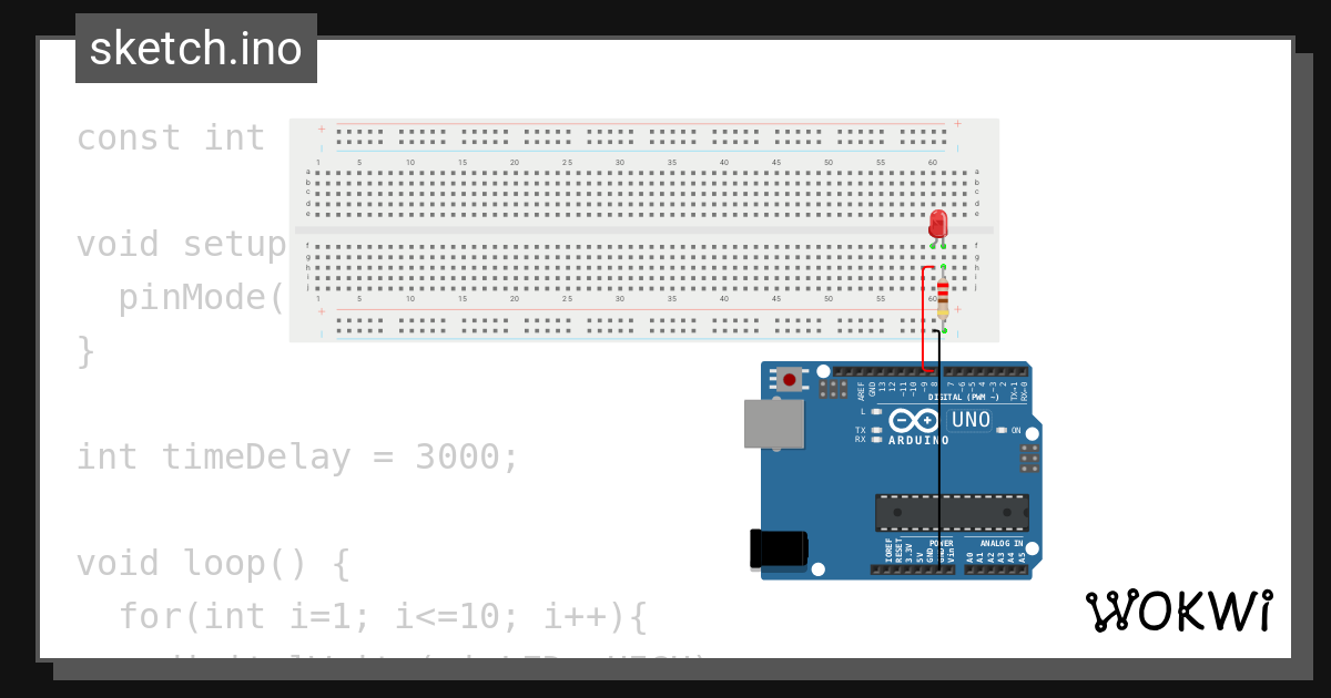 24 Perulangan For Wokwi Esp32 Stm32 Arduino Simulator 0163