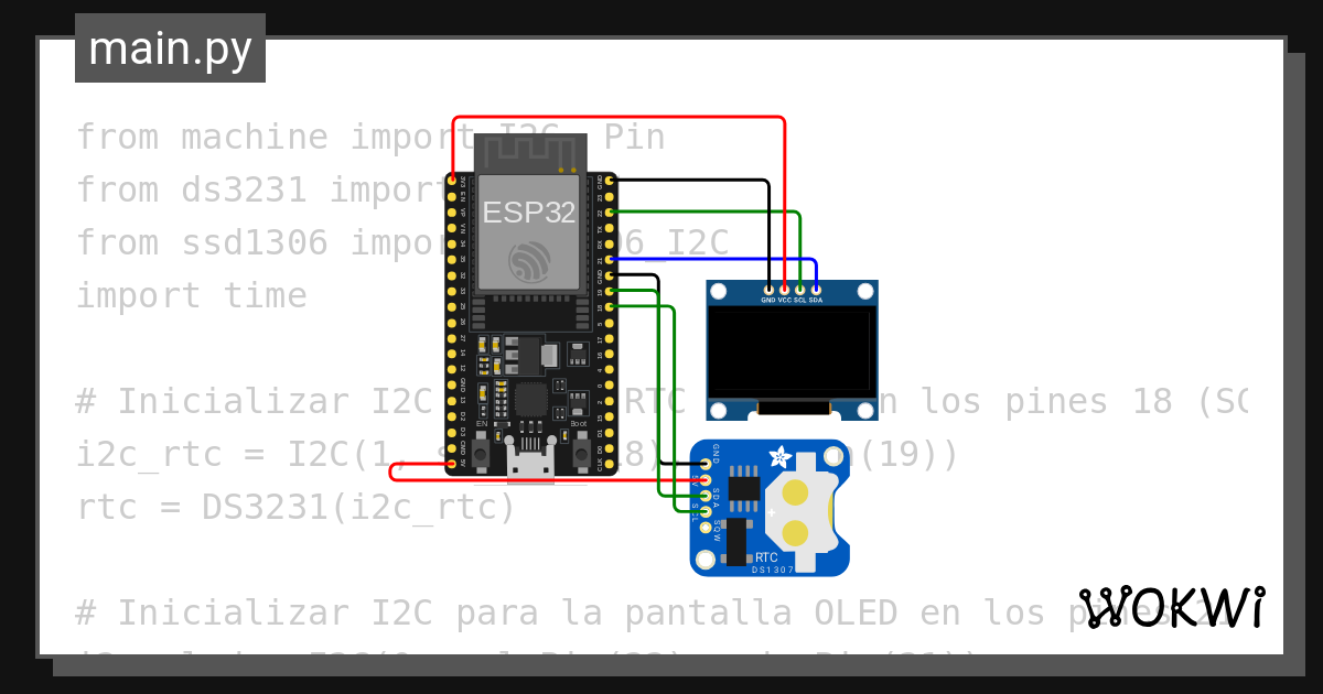 Fecha Y Hora Wokwi Esp32 Stm32 Arduino Simulator 