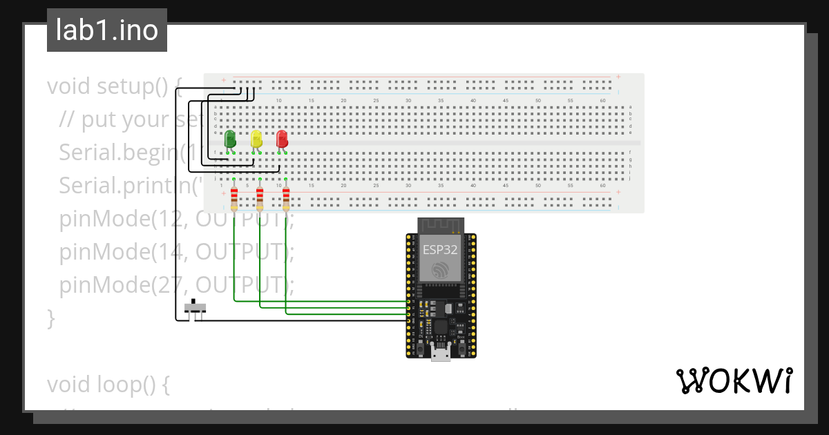 Wokwi - Online ESP32, STM32, Arduino Simulator