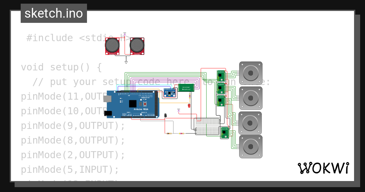 Drone Indo Wokwi Esp32 Stm32 Arduino Simulator