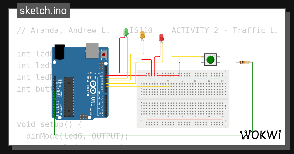 Aranda Andrew L Is110 Activity 2 Traffic Light Midterms Wokwi Esp32 Stm32 Arduino