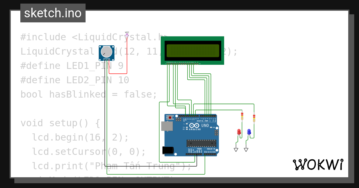 Tấn Trung Wokwi Esp32 Stm32 Arduino Simulator 
