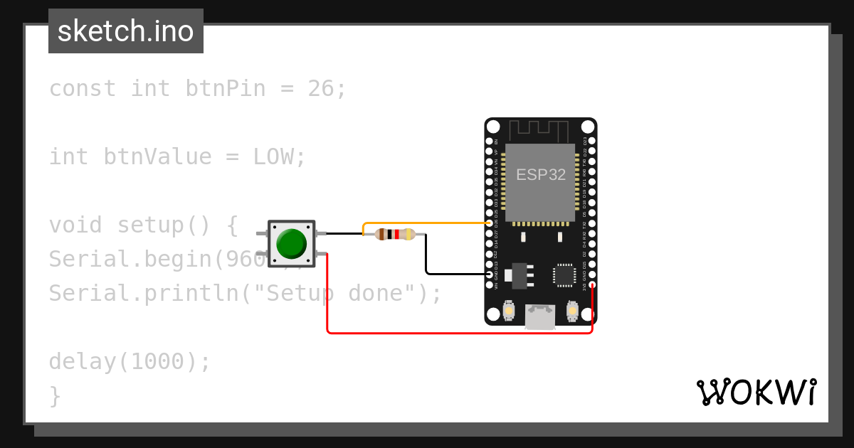 In Ra Tín Hiệu đọc được Từ Biến Trở Wokwi Esp32 Stm32 Arduino Simulator 2016