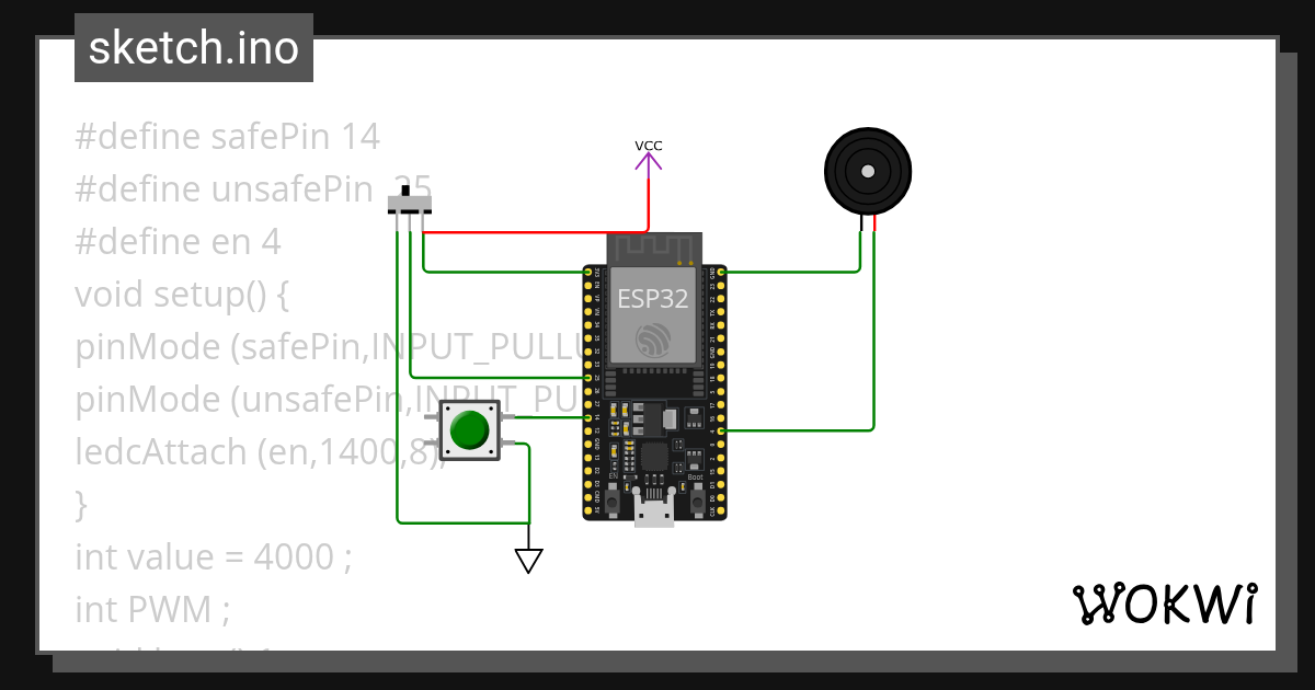 กมล พรหมอินทร์ Wokwi Esp32 Stm32 Arduino Simulator 