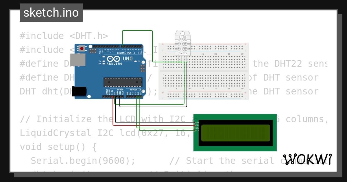 Dh22 Wokwi Esp32 Stm32 Arduino Simulator