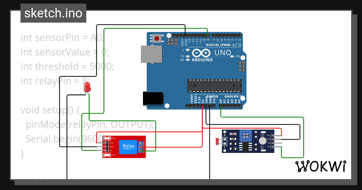 Ldr Sensor Copy Wokwi Esp32 Stm32 Arduino Simulator