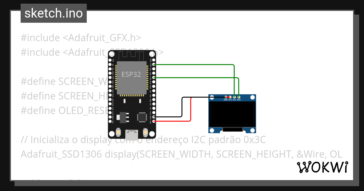 olho bravo Elie - Wokwi ESP32, STM32, Arduino Simulator