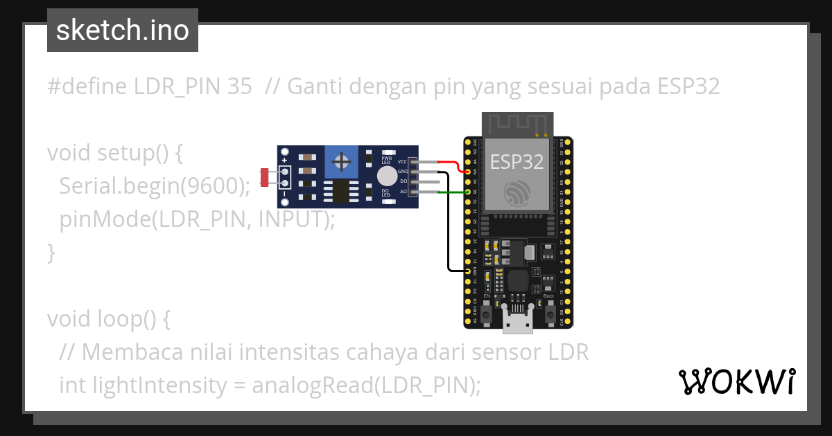 latihan 14 - Wokwi ESP32, STM32, Arduino Simulator