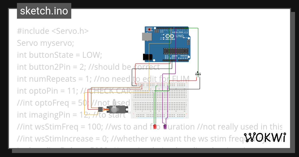 WS Opto Intensity Changes - Wokwi ESP32, STM32, Arduino Simulator