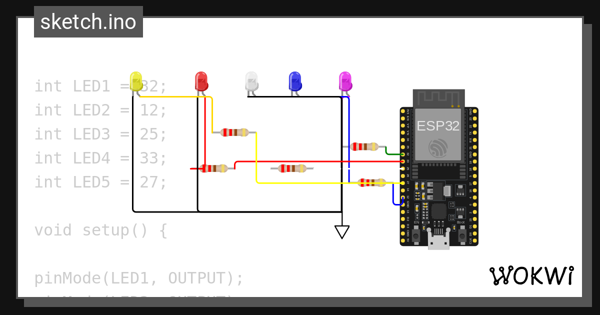 Pola 2 Wokwi Esp32 Stm32 Arduino Simulator