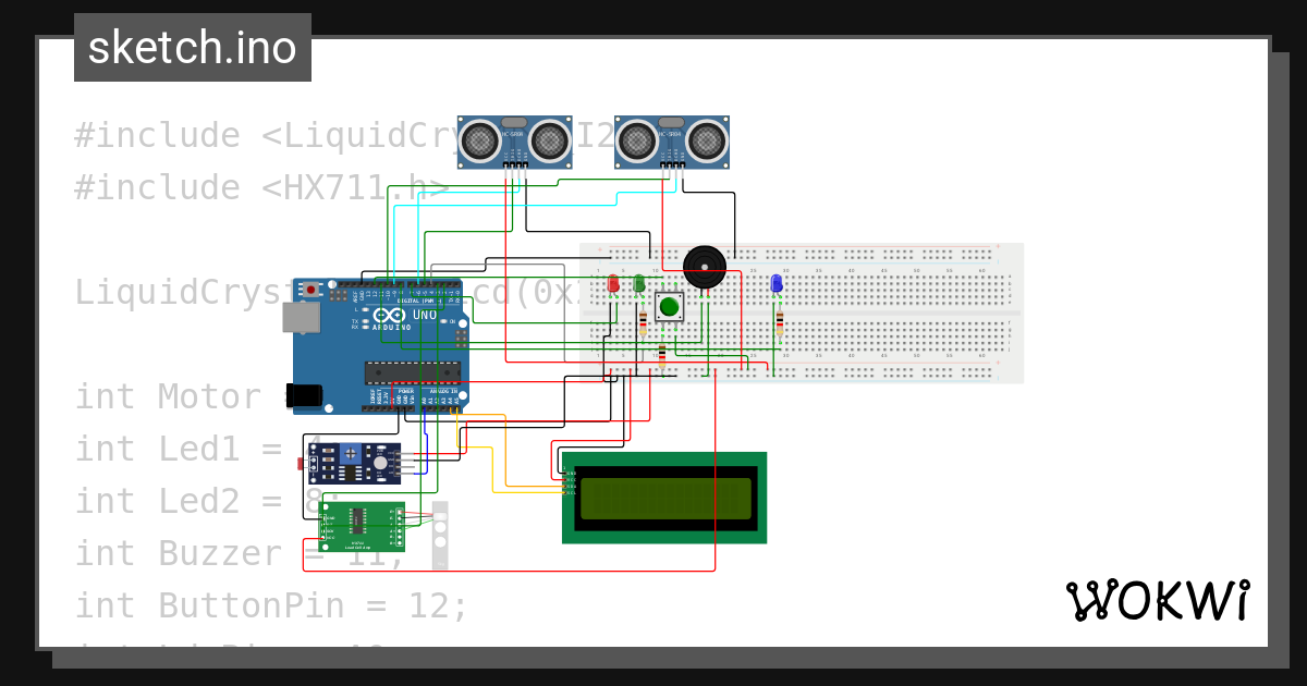 งานกลุ่ม Robot Copy 2 Wokwi Esp32 Stm32 Arduino Simulator 