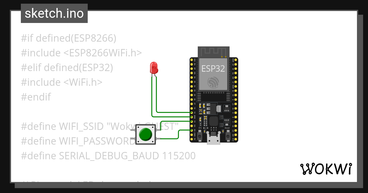 Tugas 1.5a - Wokwi ESP32, STM32, Arduino Simulator