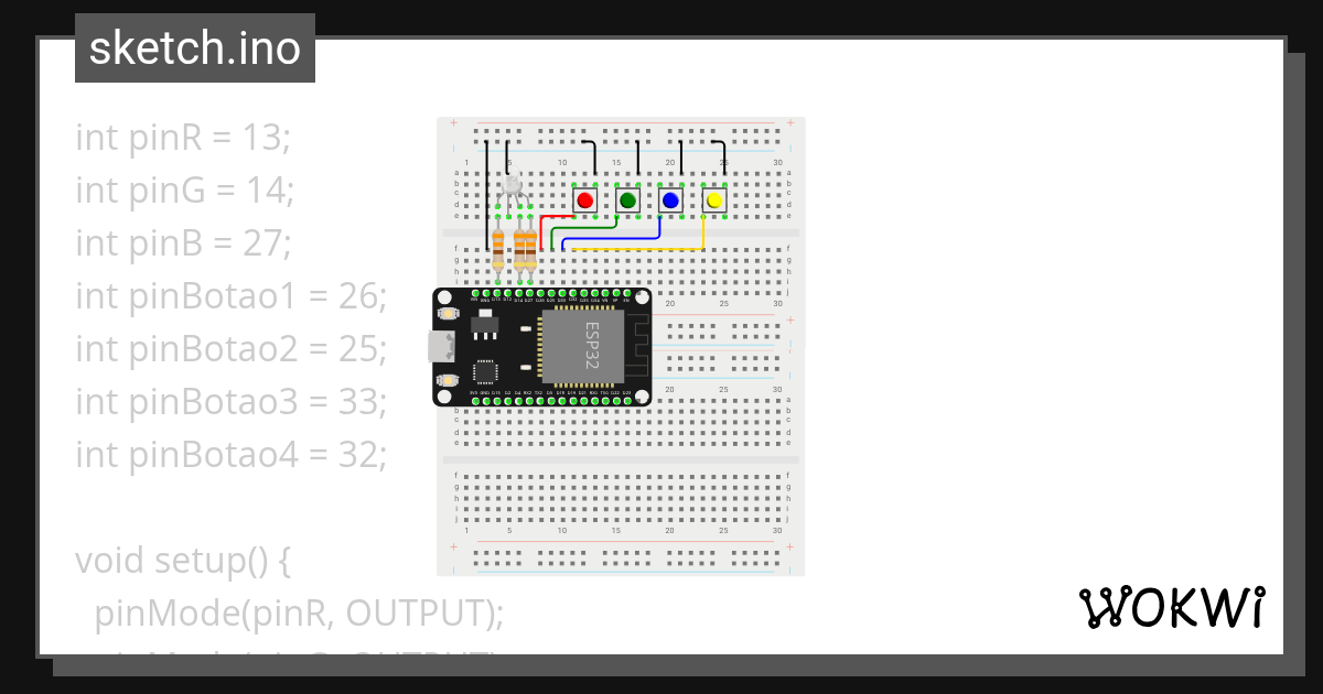 11_LED_RGB_Button - Wokwi ESP32, STM32, Arduino Simulator