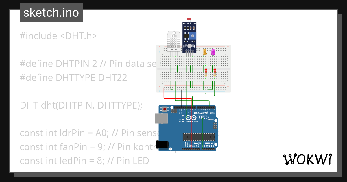 Acara 21 & 22 - Wokwi ESP32, STM32, Arduino Simulator