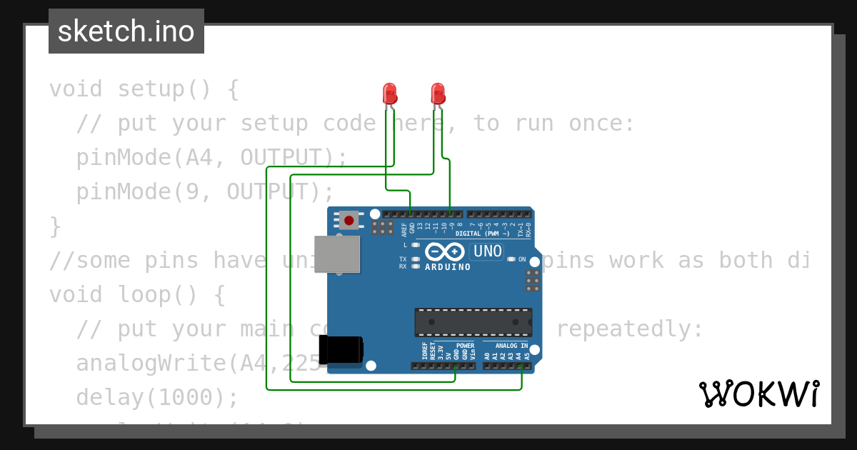 Analog pins - Wokwi ESP32, STM32, Arduino Simulator Analog pins - Wokwi ESP32, STM32, Arduino Simulator