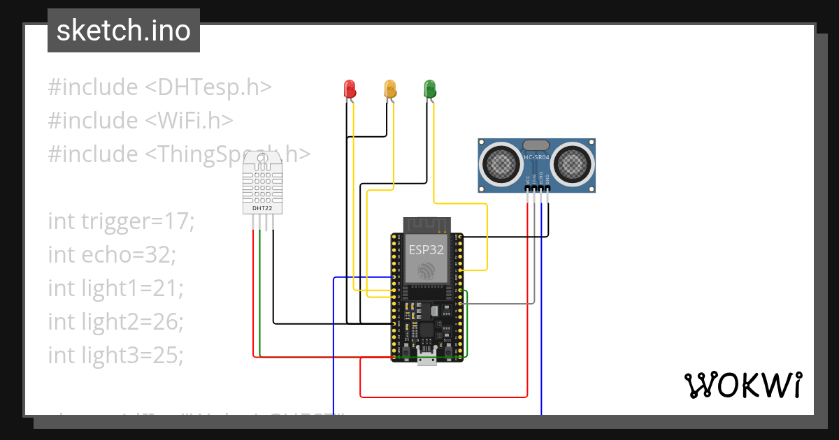 task 14 - Wokwi ESP32, STM32, Arduino Simulator
