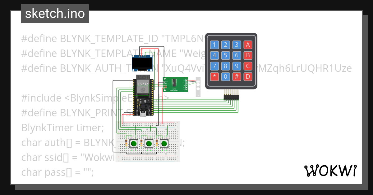 weighing scale_1 - Wokwi ESP32, STM32, Arduino Simulator
