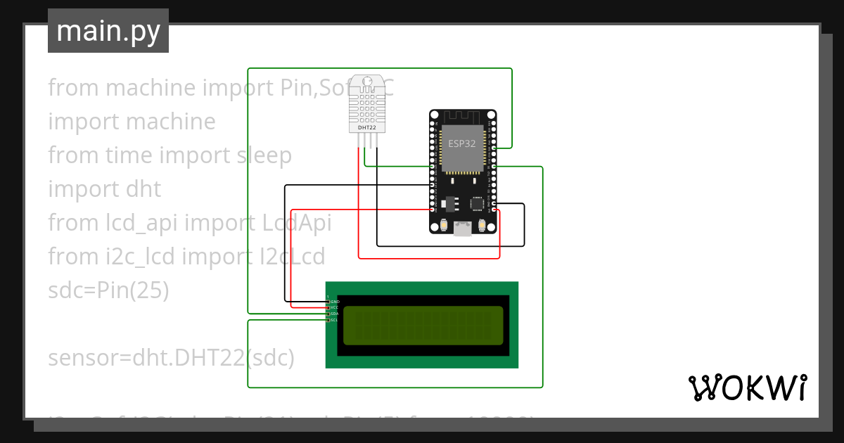 I2c Nhiet Do Va Do Wokwi Esp32 Stm32 Arduino Simulator 