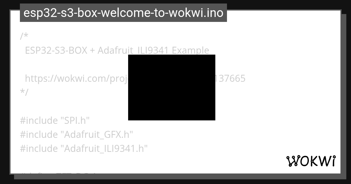 Esp32 S3 Box Example By Arvind Copy Wokwi Esp32 Stm32 Arduino Simulator 8168