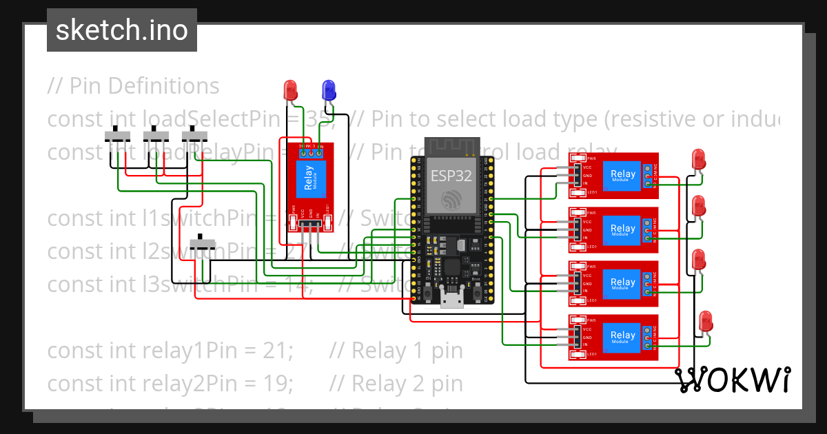 Power Factor - Wokwi ESP32, STM32, Arduino Simulator