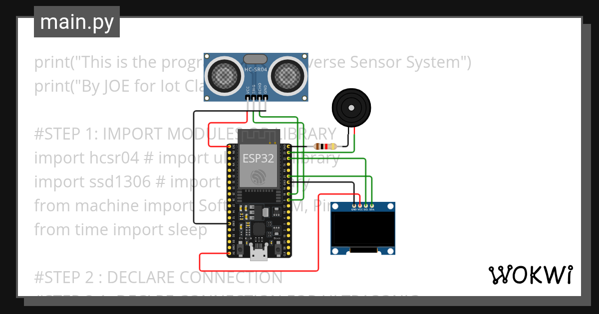 car reverse Copy - Wokwi ESP32, STM32, Arduino Simulator