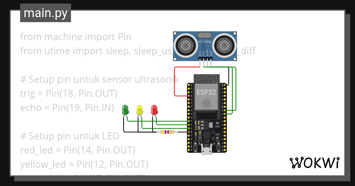 Pert3 Tugas1 - Wokwi ESP32, STM32, Arduino Simulator