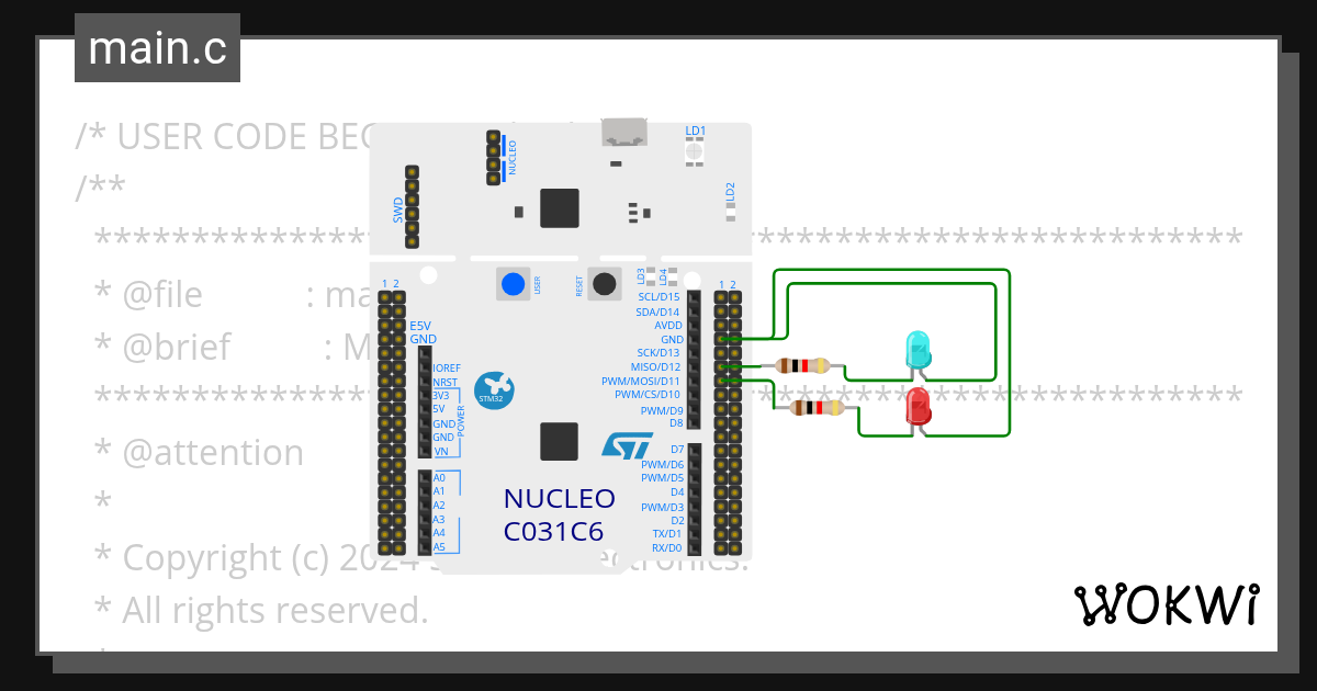 led_switch_task1 - Wokwi ESP32, STM32, Arduino Simulator