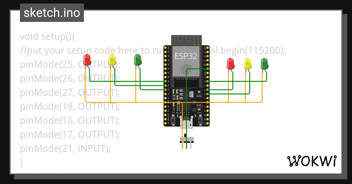 TASK4 - Wokwi ESP32, STM32, Arduino Simulator