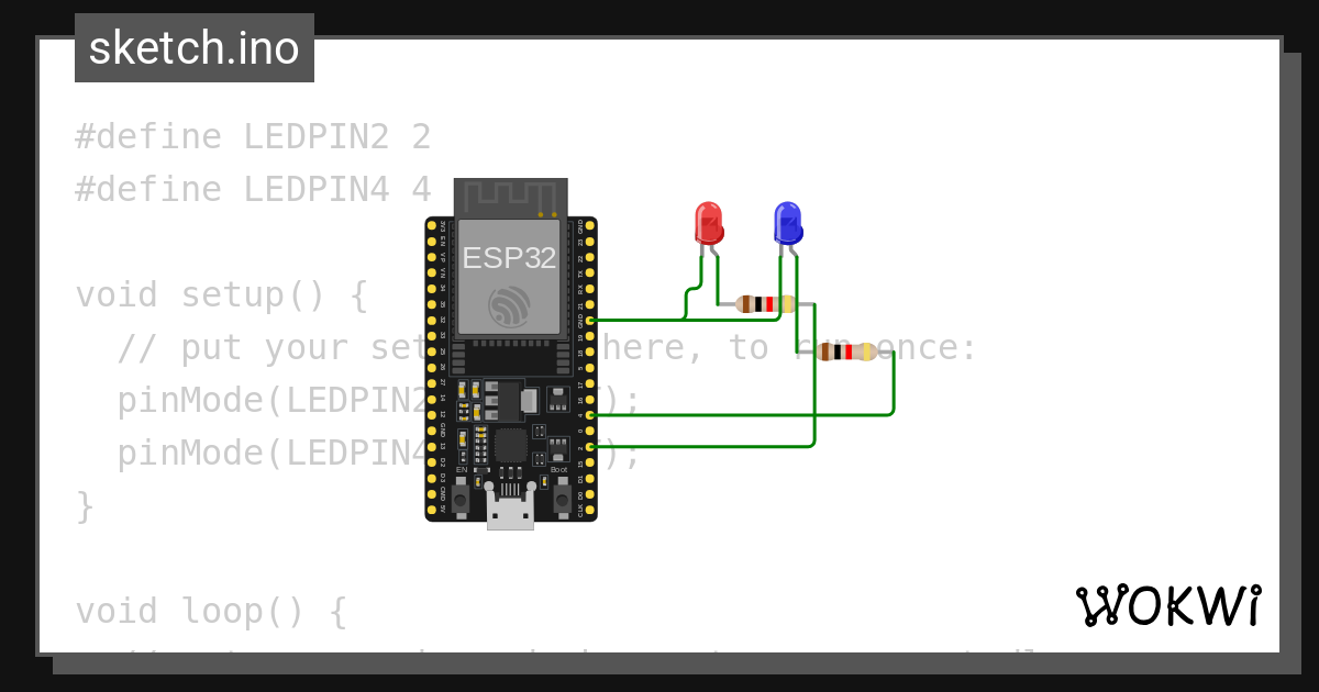 Experiment20 Wokwi Esp32 Stm32 Arduino Simulator 2319