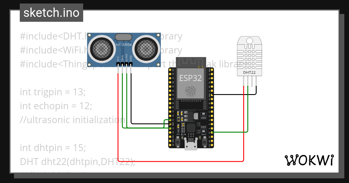 green house - Wokwi ESP32, STM32, Arduino Simulator