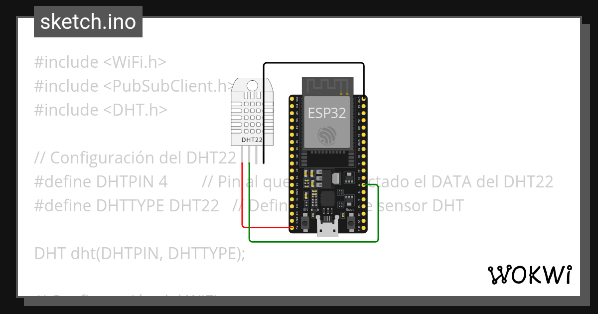 MQQT Invernadero - Wokwi ESP32, STM32, Arduino Simulator