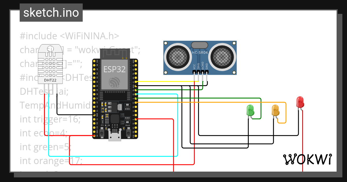 Think Speak - Wokwi ESP32, STM32, Arduino Simulator