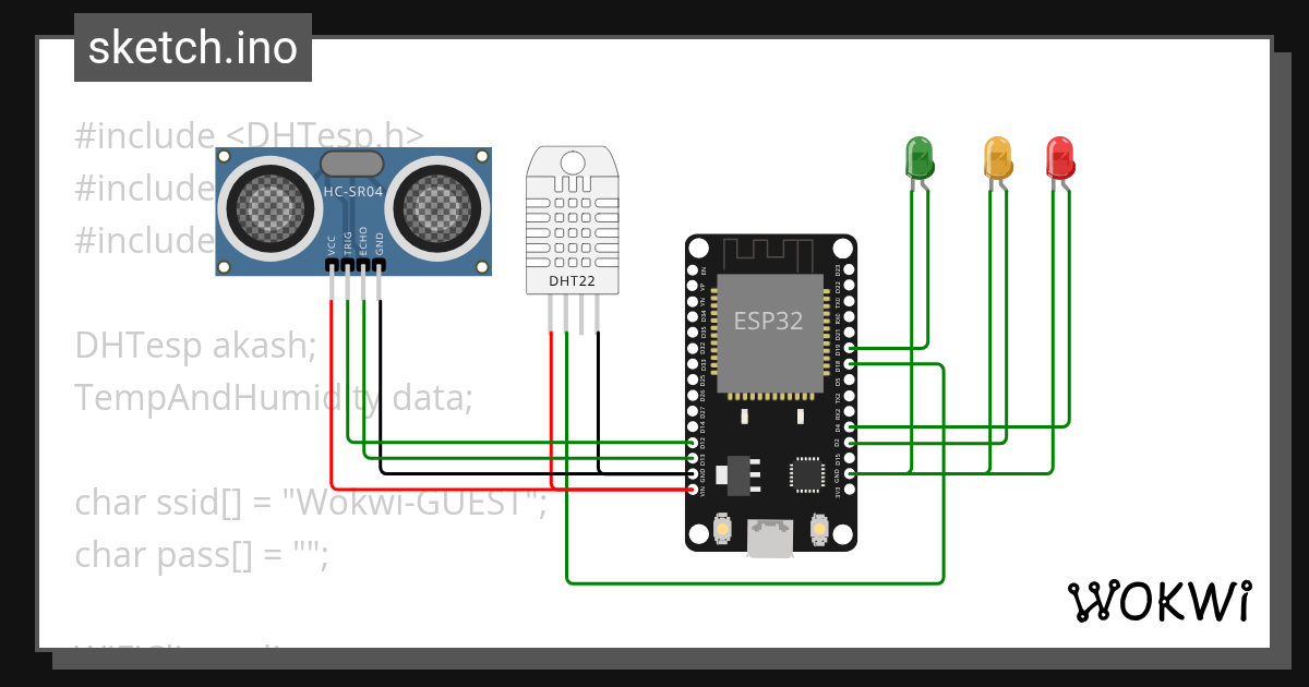 task 7 - Wokwi ESP32, STM32, Arduino Simulator