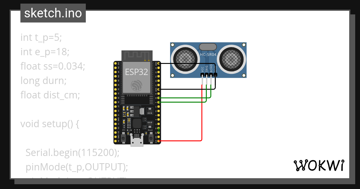 TASK 5 - Wokwi ESP32, STM32, Arduino Simulator