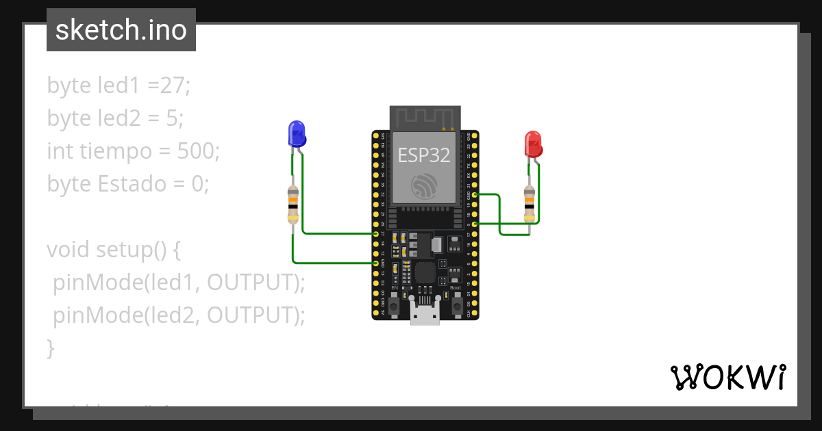 Wokwi - Online ESP32, STM32, Arduino Simulator
