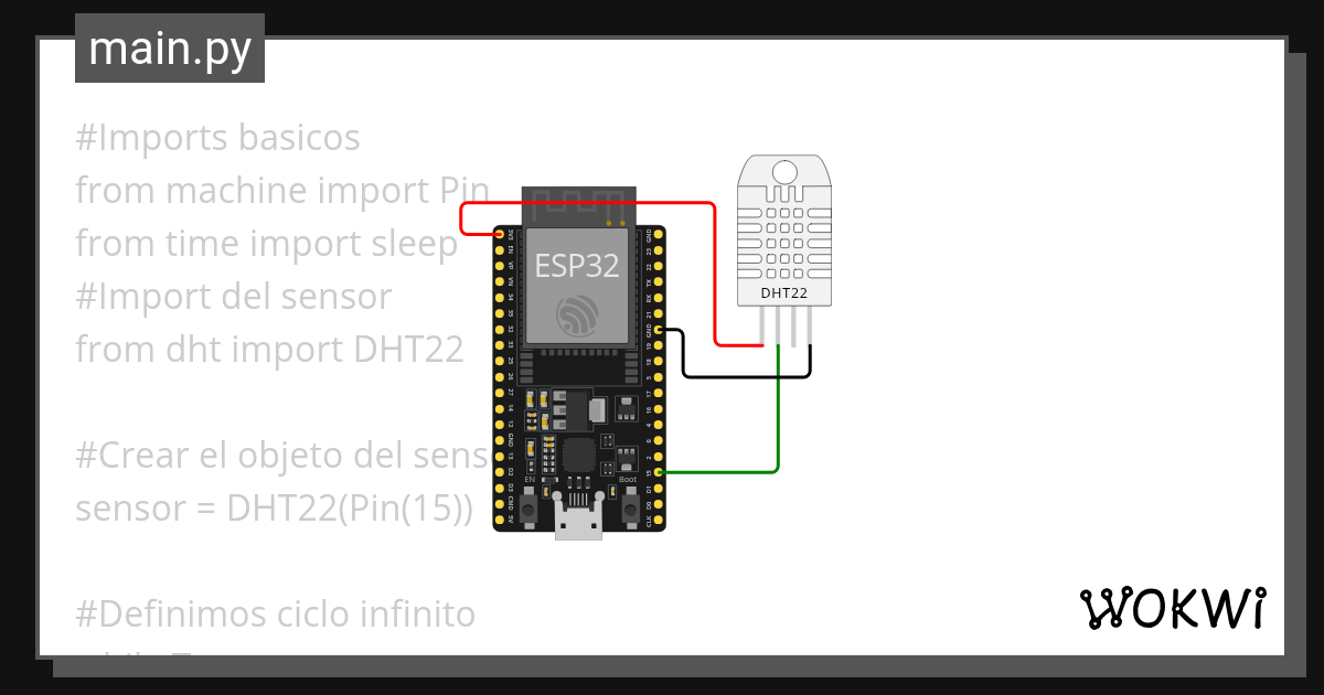 Dht22 Micropython Wokwi Esp32 Stm32 Arduino Simulator