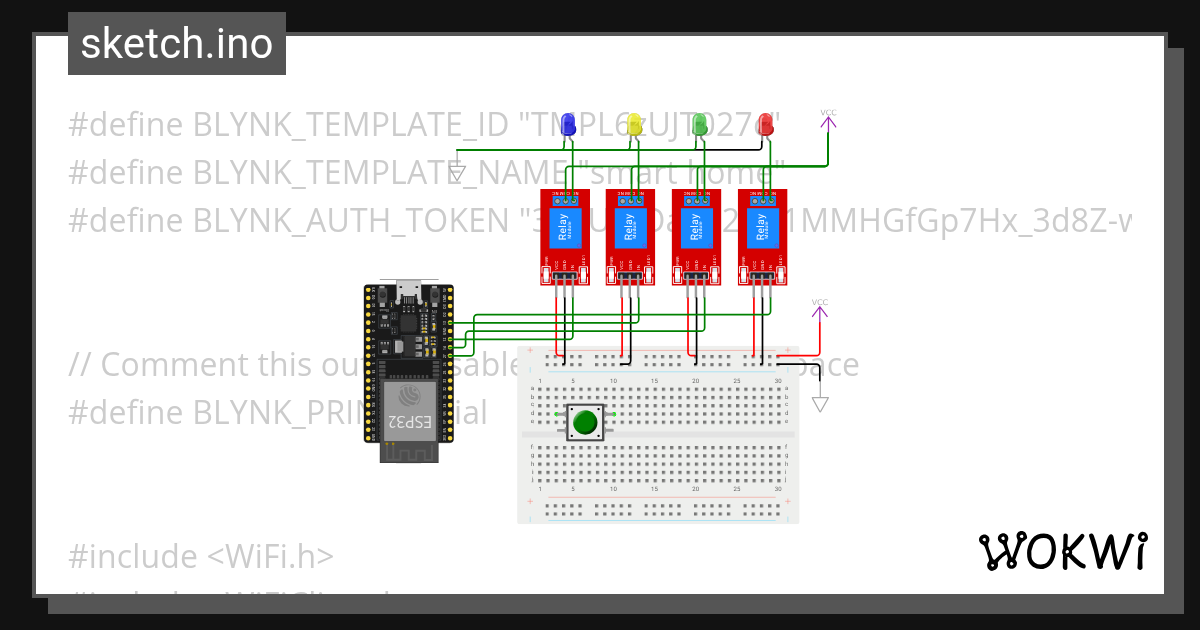 Dini Bjir - Wokwi ESP32, STM32, Arduino Simulator