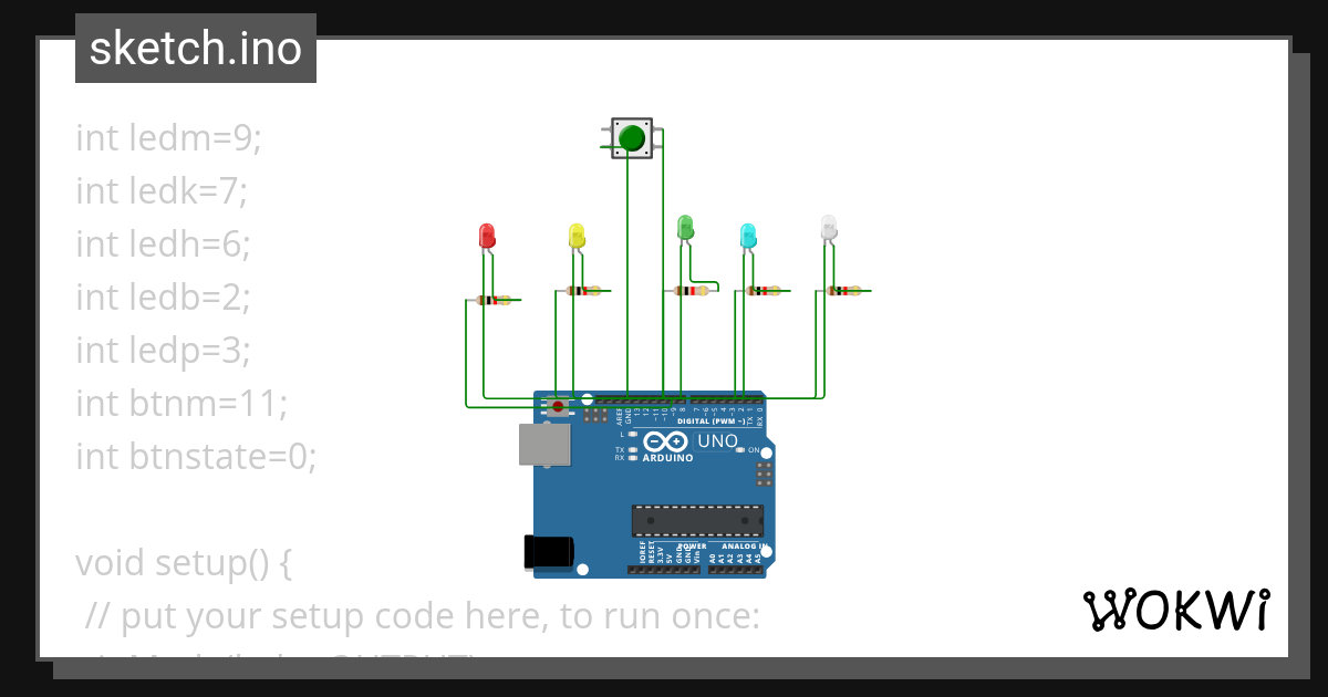 projek 6 - Wokwi ESP32, STM32, Arduino Simulator