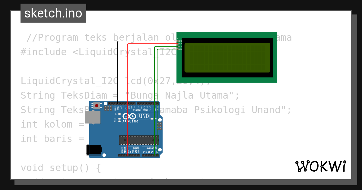 Project 4 Bunga Najla Utama Wokwi Esp32 Stm32 Arduino Simulator 4564