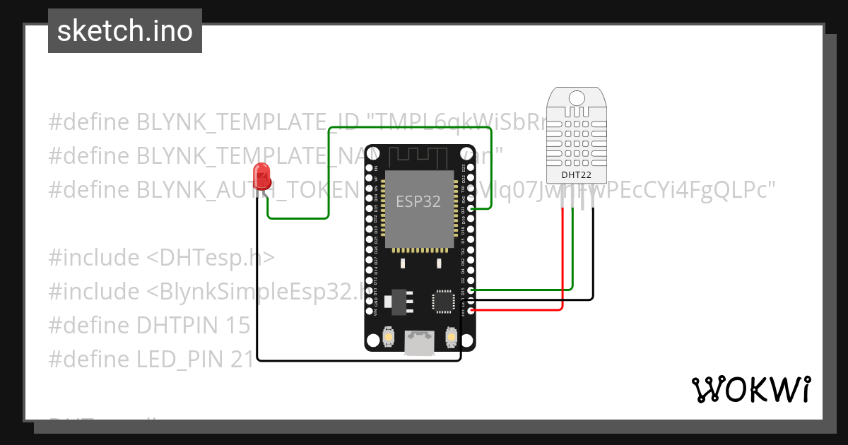 Led Iot Blynk Copy Wokwi Esp32 Stm32 Arduino Simulator