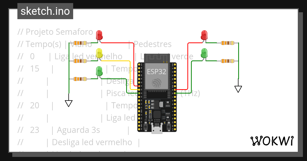 Wokwi - Online ESP32, STM32, Arduino Simulator