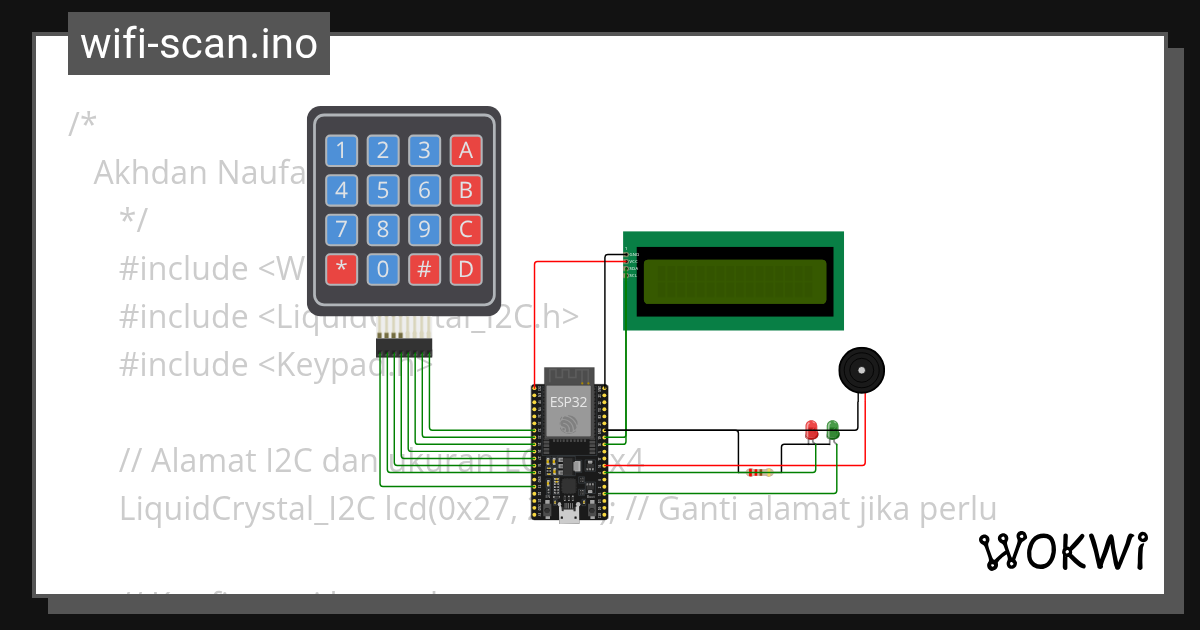 Pin password - Wokwi ESP32, STM32, Arduino Simulator